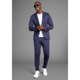Bruno Banani Herren Anzug &raquo;Jersey&laquo; Sakko & Hose, normal elastische Qualit&auml;t blau 50, N + U Gr
