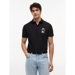 Tommy Hilfiger Herren Poloshirt &raquo;TH x Cadillac Formula 1 Team LOGO&laquo; Unisex Special Collection Formula1 schwarz XXL