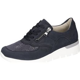 Waldl&auml;ufer Waldl&auml;ufer Damen Schn&uuml;rschuh &raquo;K-RAMONA-Soft&laquo; Freizeitschuh, Halbschuh mit Orthotritt-Ausr&uuml;stung, K-Weite blau 10 (44,5)