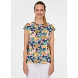 Ragwear Damen T-Shirt &raquo;DIONA PRINT&laquo; aus Baumwollmischung, mit Modal, normale Passform, Kurzarm bunt XXL