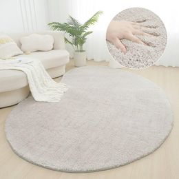 LeGer Home by Lena Gercke Hochflor-Teppich &raquo;Halrum, einfarbig, besondere Form, modern&laquo; U-f&ouml;rmig 25 mm H&ouml;he organische Form, bean shape, kuschelig, 