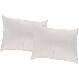 WIRTH Dekokissen &raquo;Torbole&laquo; beige Obermaterial: 90% Polyester, 10% Baumwolle B/L: 40cm x 60cm, 2 Stk.