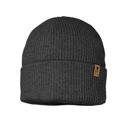 MaxiMo Jungen MaxiMo Beanie aus Baumwolle, w&auml;rmend, gef&uuml;ttert, unifarben grau 53