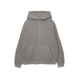 Pull&Bear Pull&bear Sweatjacke Herren Gr&ouml;&szlig;e S taupe