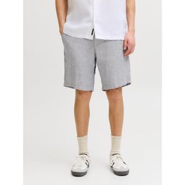 Jack & Jones Jack & Jones Herren Chinoshorts &raquo;JPSTACE MYKONOS LINEN BLEND SHORTS SRT&laquo; grau L, N-Gr