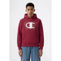 Champion Jungen Kapuzensweatshirt &raquo;SPORTWEAR HOODIE Standard Fit&laquo;, f&uuml;r Kinder und Jugendliche, mit sportlichem Stil, Langarmdesign rot S