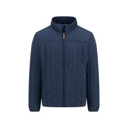 Fynch-Hatton Herren Fynch-Hatton Fleecejacke ohne Kapuze mit Stehkragen blau L