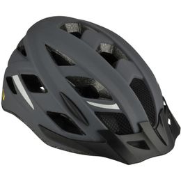 FISCHER BIKE FISCHER Fahrrad Fahrradhelm &raquo;Urban Levin S/M&laquo; Verstellbarer Innenring-System; mit beleuchtetem Innenring-System grau L/XL Kopfumfang: 58cm - 61cm 