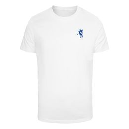 Mister Tee T-Shirt 'Club' Herren Gr&ouml;&szlig;e 4XL blau / gr&uuml;n / orange / wei&szlig;