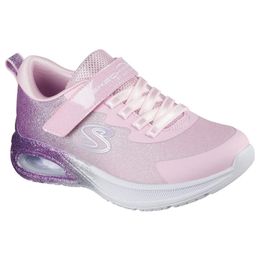 Skechers M&auml;dchen Sneaker &raquo;MICROSPEC MAX ADVANCE&laquo; Klettschuh mit Glitter, Gr&ouml;ssenschablone zum Download rosa 34