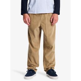 Quiksilver Jungen Cordhose &raquo;TAXER CORD PANT YOUTH&laquo; f&uuml;r Kinder und Jugendliche, Cordhose, mit sportlichem Stil beige 14 (158/164), N-Gr