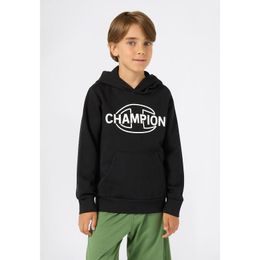 Champion Jungen Kapuzensweatshirt &raquo;SPORTWEAR HOODIE Standard Fit&laquo;, f&uuml;r Kinder und Jugendliche, mit sportlichem Stil, Langarmdesign schwarz L (152/158)
