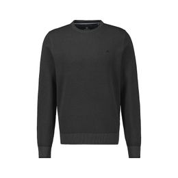 Lerros Herren Lerros Strickpullover mit Rippb&uuml;ndchen beige 3XL