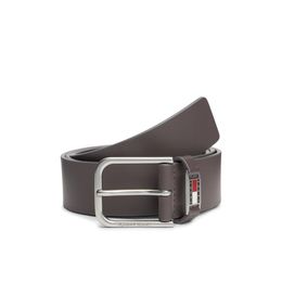 Tommy Jeans Herren Lederg&uuml;rtel &raquo;TJM SCANTON&laquo; quadratische Schnalle, Breite 4cm 90