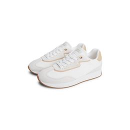 Tommy Hilfiger Damen Sneaker &raquo;TH RETRO RUNNER MIX&laquo; Freizeitschuh, Halbschuh, Schn&uuml;rschuh mit seitlicher Logopr&auml;gung 38