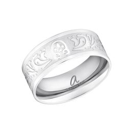 Amor Damen Fingerring &raquo;Funkelnd Ros&eacute;, 9853762-809-823-946-878-892-908-953-922-939&laquo; grau 50, Edelstahl