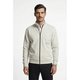 BOSS Green Herren BOSS Green Sweatjacke Stehkragen, Relaxed Fit, Rippb&uuml;ndchen XXL