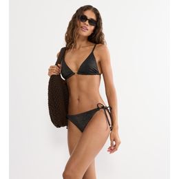 Triumph Damen Bikini-Hose &raquo;Summer Sunset Tai&laquo; weicher Lurex schwarz 44, N-Gr
