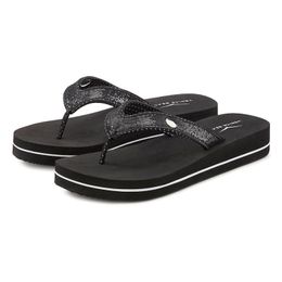 Venice Beach Damen Badezehentrenner &raquo;Sandale, Badeschuh, Badelatsche, Flip Flop, Badeschlappe, Pantolette&laquo; Zehentrenner mit wasserabweisender und 