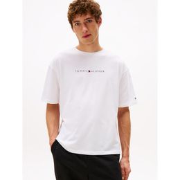 Tommy Hilfiger Underwear Herren T-Shirt &raquo;TEE CONT. LOGO&laquo; mit Rundhals, normale Passform wei&szlig; L (52)