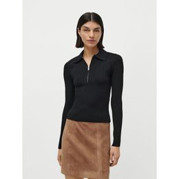 Leger Damen LeGer Strickpullover &raquo;Stefania, LeGer by Lena Gercke&laquo; Regular fit mit Rundhalsausschnitt schwarz 42