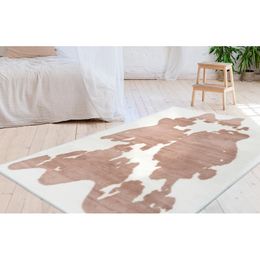 Calo-deluxe Hochflor-Teppich &raquo;Vogesen 500&laquo; rechteckig 30 mm H&ouml;he weiche Haptik, Wohnzimmer grau Kunstfaser B : 160cm 1 Stk., 30mm, L: 230cm