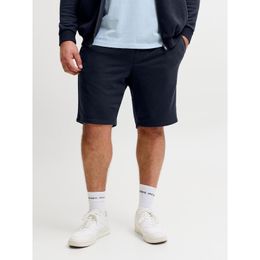 Jack & Jones PlusSize Jack & Jones Plussize Herren Jack & Jones PlusSize Sweatshorts &raquo;JPSTGORDON BRADLEY SWEAT SHORTS MI PLS&laquo; Materialmix, normal geschnitten schwarz 46 (