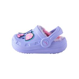 next Flats girl size 20.5 Azure / Purple / Pink / White