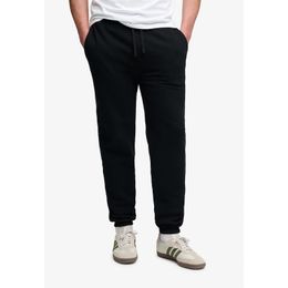 Superdry Herren Sweathose &raquo;ESSENTIAL COMPANY LOGO JOGGER&laquo; Baumwollmischung, relaxed fit schwarz S, N-Gr