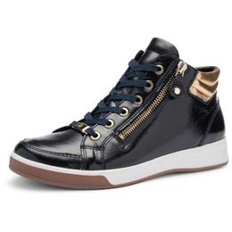 Ara Damen Sneakerboots &raquo;ROM&laquo; Hightop Sneaker, Schn&uuml;rboots mit Kontrastbes&auml;tze 7 (41)