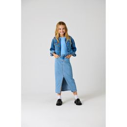 Kids Only M&auml;dchen KIDS Only Jeansrock &raquo;KOGSIRI FRONT SLIT SKIRT DNM GUA NOOS&laquo; blau 164