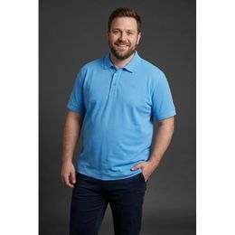 Man's World Plus Herren Poloshirt &raquo;auch in Grosse Gr&ouml;&szlig;en bis Gr. 7XL Bauch-Fit&laquo; Regular Fit Passform, Kurzarm, unifarben, aus Piqu&eacute;-Material XL (56/58