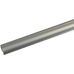 Liedeco Gardinenstange &raquo;Power&laquo; &Oslash; 20 mm 1 l&auml;ufig-l&auml;ufig Fixma&szlig; grau Aluminium B/L: 120cm &Oslash; 20mm, 1 l&auml;ufig