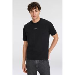 Replay Herren Oversize-Shirt schwarz M