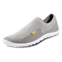 Leguano Damen Barfu&szlig;schuh &raquo;SCORE&laquo; , Bequemschuh, Flats, Komfortschuh, f&uuml;r Maschinenw&auml;sche geeignet grau 37