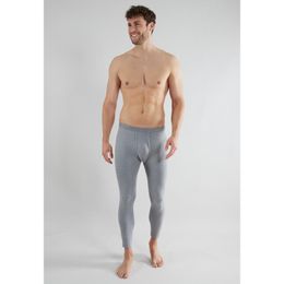 G&ouml;tzburg G&ouml;tzburg Herren G&Ouml;TZBURG Thermoleggings &raquo;Thermo&laquo; w&auml;rmend, mit Eingriff, bequem, weich, elastisch, Baumwollmix grau 6L, N-Gr
