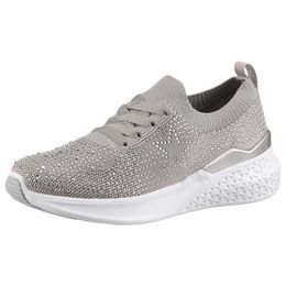 Ara Damen Slip-On Sneaker &raquo;MAYA&laquo; , Schn&uuml;rschuh, Slipper in Strickoptik, H-Weite beige 36