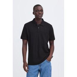 Blend Herren Poloshirt &raquo;BHABDO POLO S/S&laquo; mit klassischem Polokragen, aus Baumwolle, Regular Fit, Kurzarm schwarz M