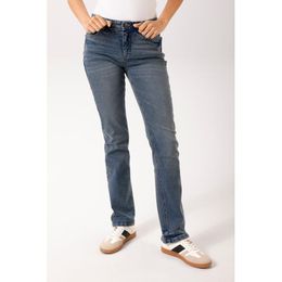Aniston Casual Damen Aniston CASUAL 5-Pocket-Jeans in dezenter Bootcut-Form - NEUE KOLLEKTION 48, N-Gr