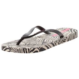Ipanema Damen Zehentrenner &raquo;Ipanema ANIMAL PRINT VI FEM&laquo; schwarz 38