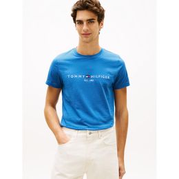 Tommy Hilfiger Herren T-Shirt &raquo;TOMMY LOGO&laquo; aus reiner Baumwolle L