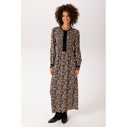 Aniston Casual Damen Aniston CASUAL Maxikleid mit bunten Bl&uuml;mchen bedruckt - NEUE KOLLEKTION 42, N-Gr