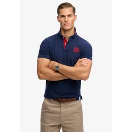 Superdry & Co Shirt male size S marine blue / Red