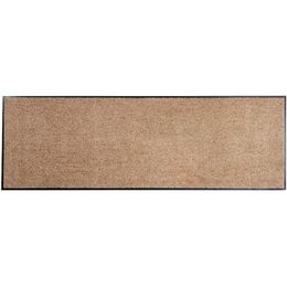 Astra Fu&szlig;matte &raquo;Proper Tex 618&laquo; rechteckig 9 mm H&ouml;he Schmutzfangmatte, auch als L&auml;ufer, waschbar, In -und Outdoor geeignet beige Kunstfaser B : 60cm 1