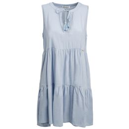 Influencer Kleid Damen Gr&ouml;&szlig;e 38 blau Sommerkleid