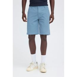 Blend Herren Shorts &raquo;BHMASON SLIM/REG CHINO SHORTS&laquo; aus Baumwollmischung, Regular Fit, mit Rei&szlig;verschluss blau S, N-Gr