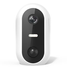 Denver IOB-209 Outdoor WiFi-Kamera, Full HD, Nachtsicht, wei&szlig;