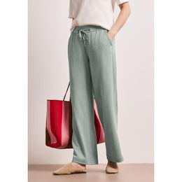 Street One Damen Street One Jogginghose mit elastischem Bund gr&uuml;n 34, L&auml;nge 30