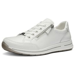Ara Damen Keilsneaker &raquo;OSAKA&laquo; Freizeitschuh, Halbschuh, Schn&uuml;rer in Komfortweite H (=sehr weit) wei&szlig; 3,5 (36,5)