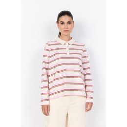 soyaconcept Damen soyaconcept Poloshirt &raquo;SC-BASE 2&laquo; aus Baumwolle, Regular Fit, gestreifte Optik XL